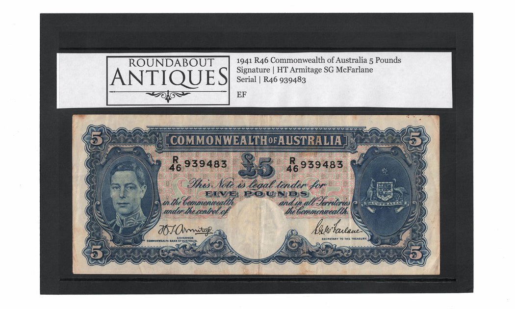 Australian Pre Decimal Coins | Bank Notes – Roundabout Antiques