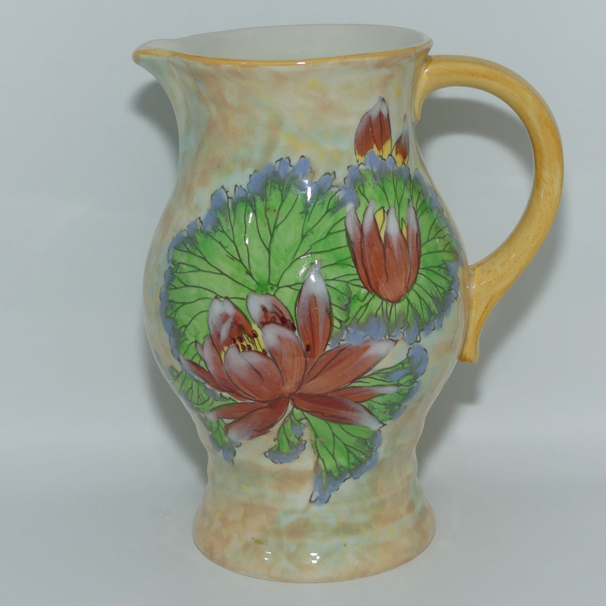 Royal Doulton colourful Water Lily pattern jug D6343 | #1 – Roundabout ...