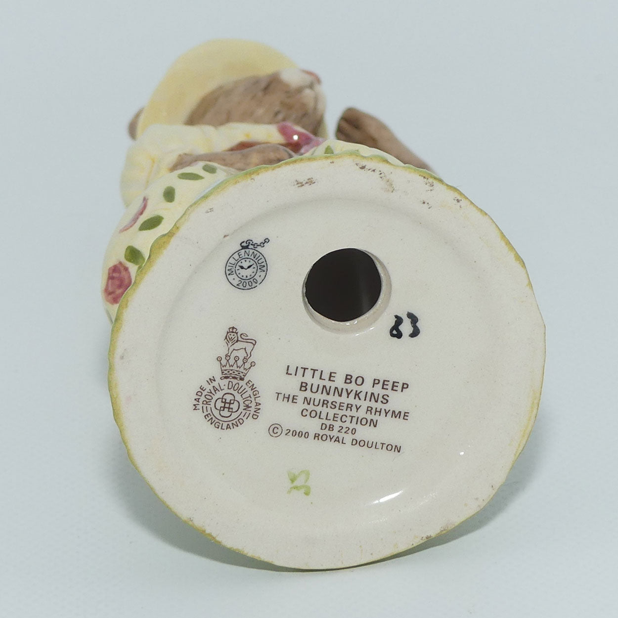 DB220 Royal Doulton Bunnykins Little Bo Peep | no box – Roundabout Antiques