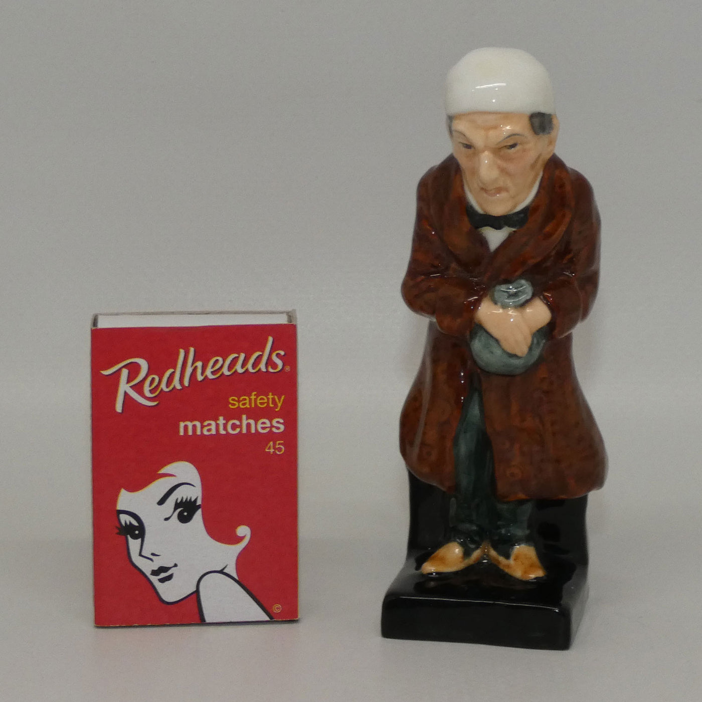 M87 Royal Doulton figure Scrooge | Miniature Dickens Figurines ...