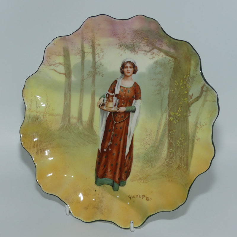 Royal Doulton Shakespearean Anne Page Stafford shape plate E7267 ...