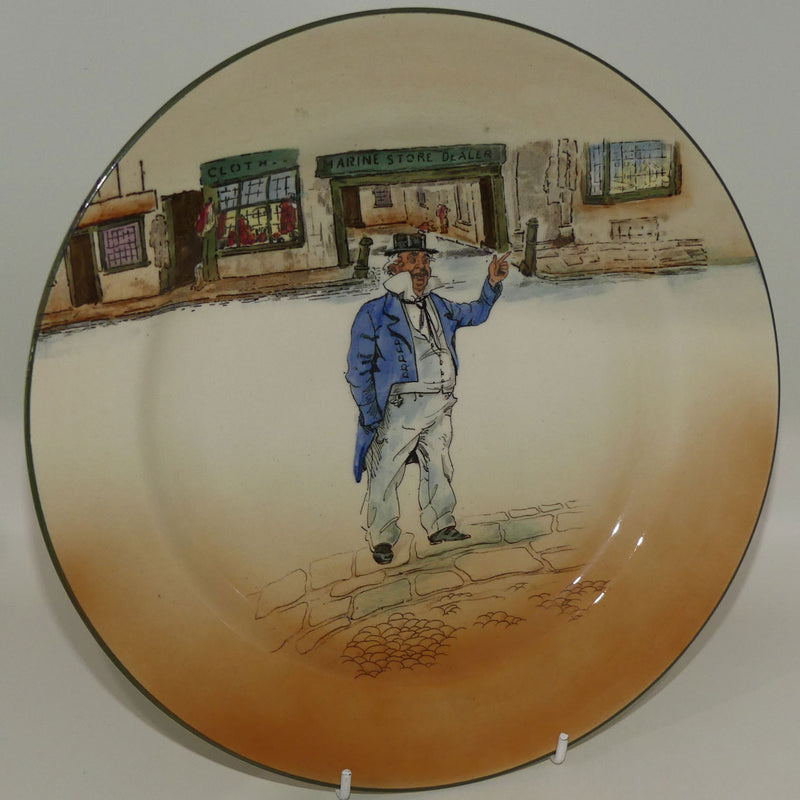 Royal Doulton Dickensware Capn Cuttle plate D2973 – Roundabout Antiques