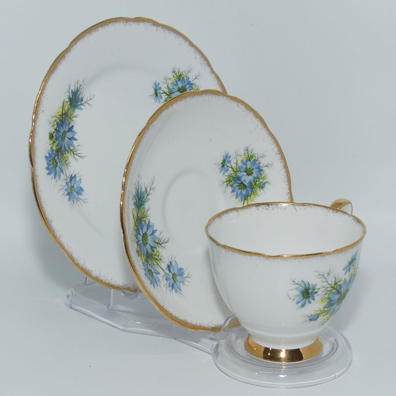 Royal Stafford Bone China Cornflower pattern trio – Roundabout Antiques