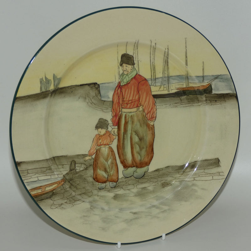 Royal Doulton Series Ware Dutch C plate D3388 | signed Noke ...