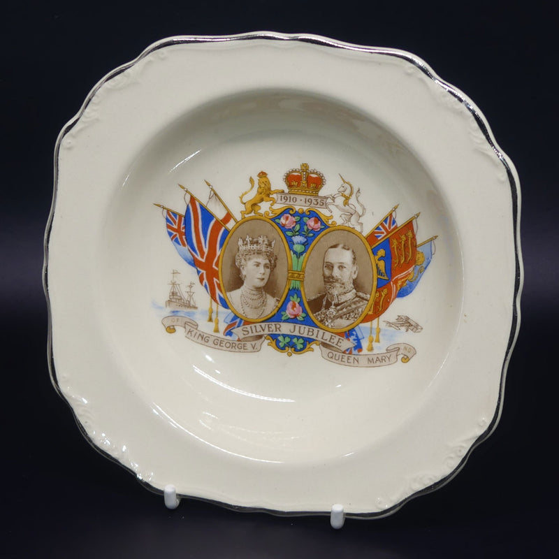 HM King George V HM Queen Mary | Silver Jubilee 1910 - 1935 bowl ...