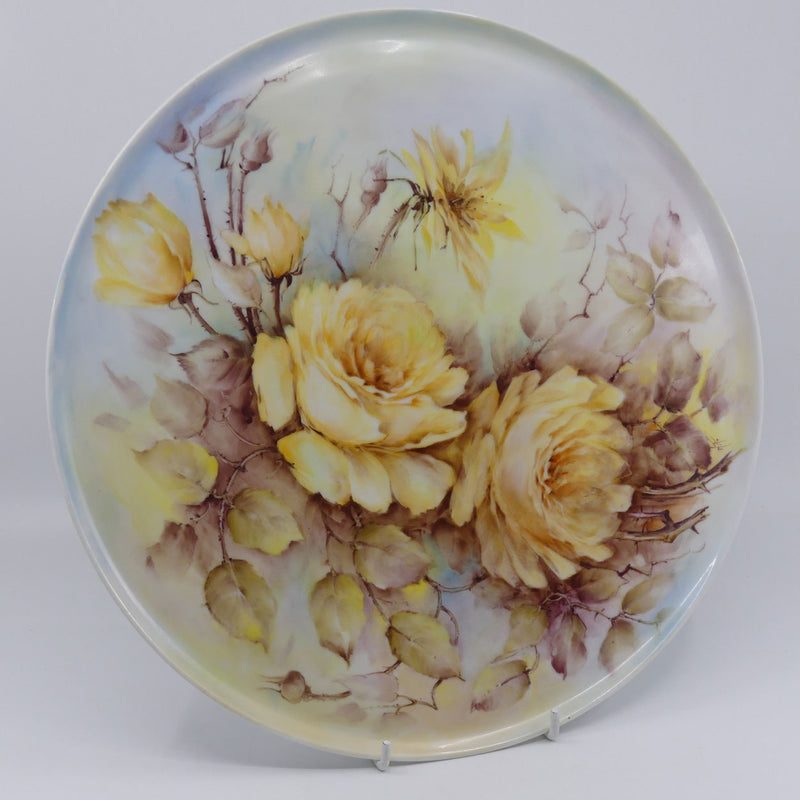 Furstenberg West Germany China Painted plate | signed Norma Freeman ...