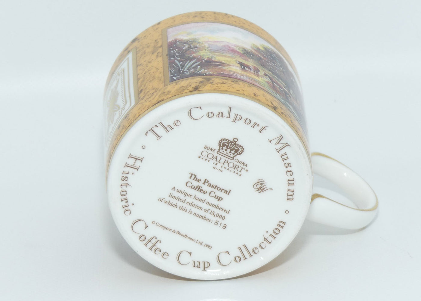 Coalport Museum Historic Coffee Cup Collection | The Pastoral demi tas ...