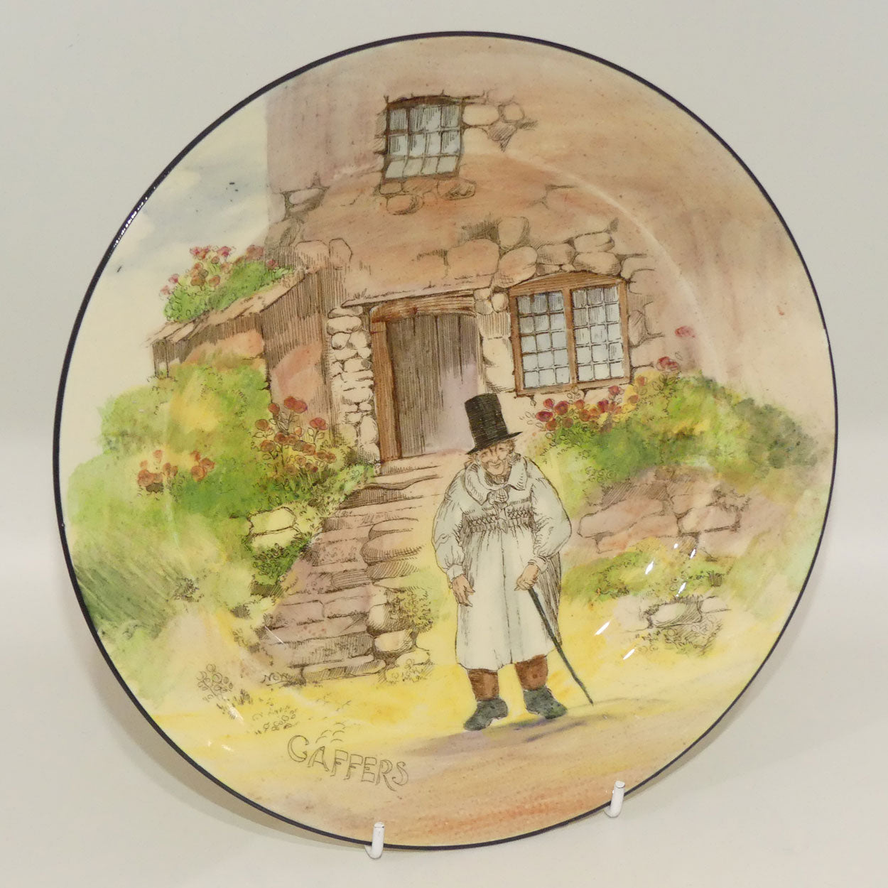 Royal Doulton Series Ware Gaffers plate D4210 | Noke – Roundabout Antiques