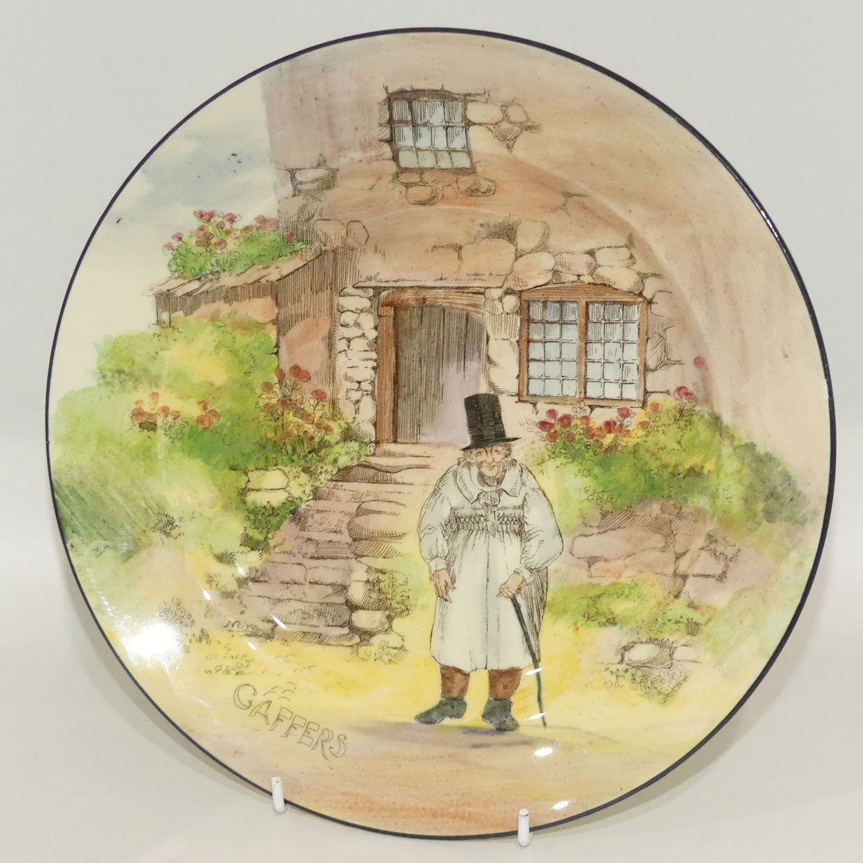 Royal Doulton Series Ware Gaffers plate D4210 | Noke – Roundabout Antiques