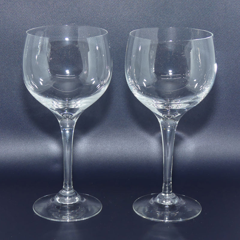 Vintage Dartington Crystal | Frank Thrower design | Pair of Red Wine G ...